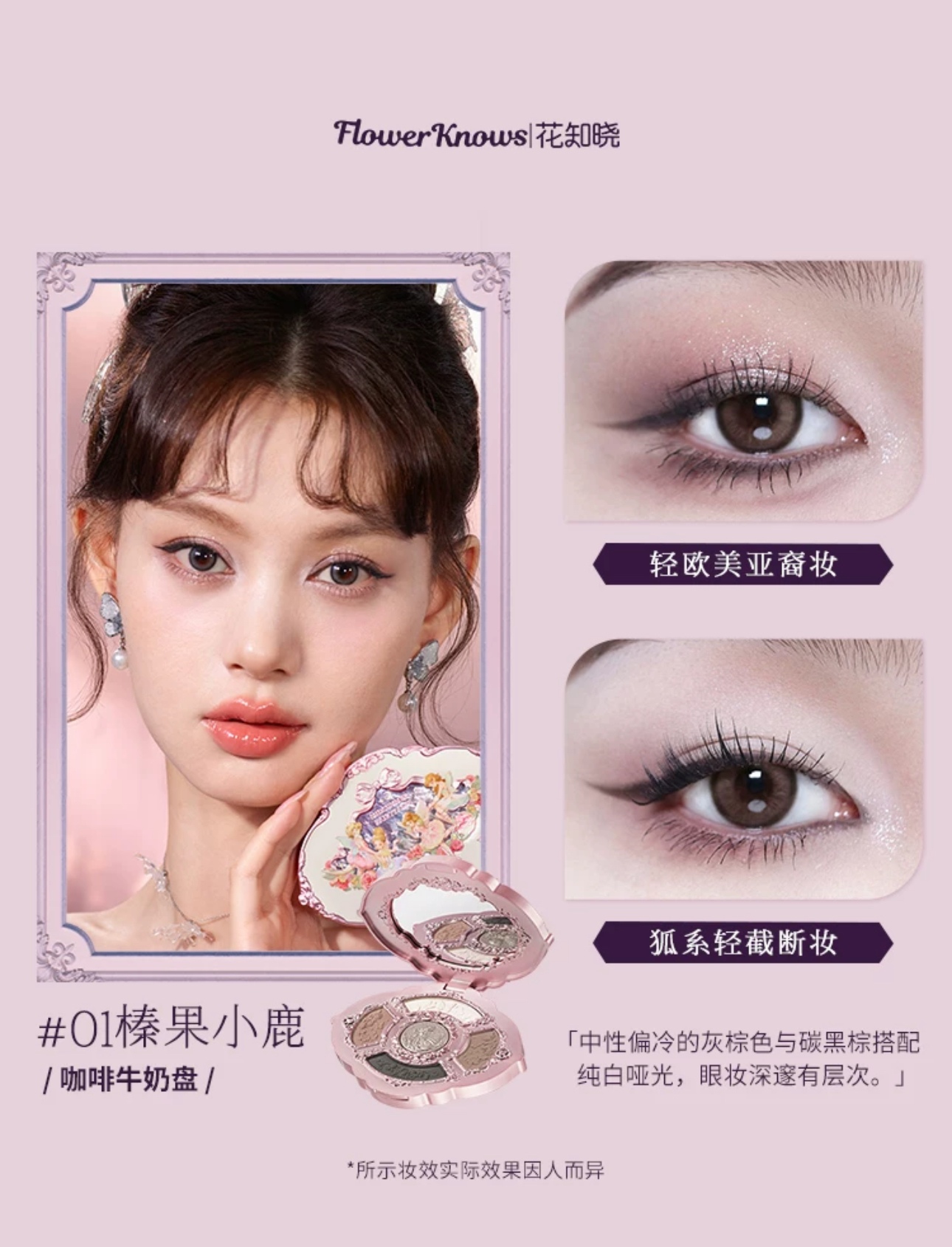 Paleta Midsummer Fairytale Flower Knows - Keaii Beauty