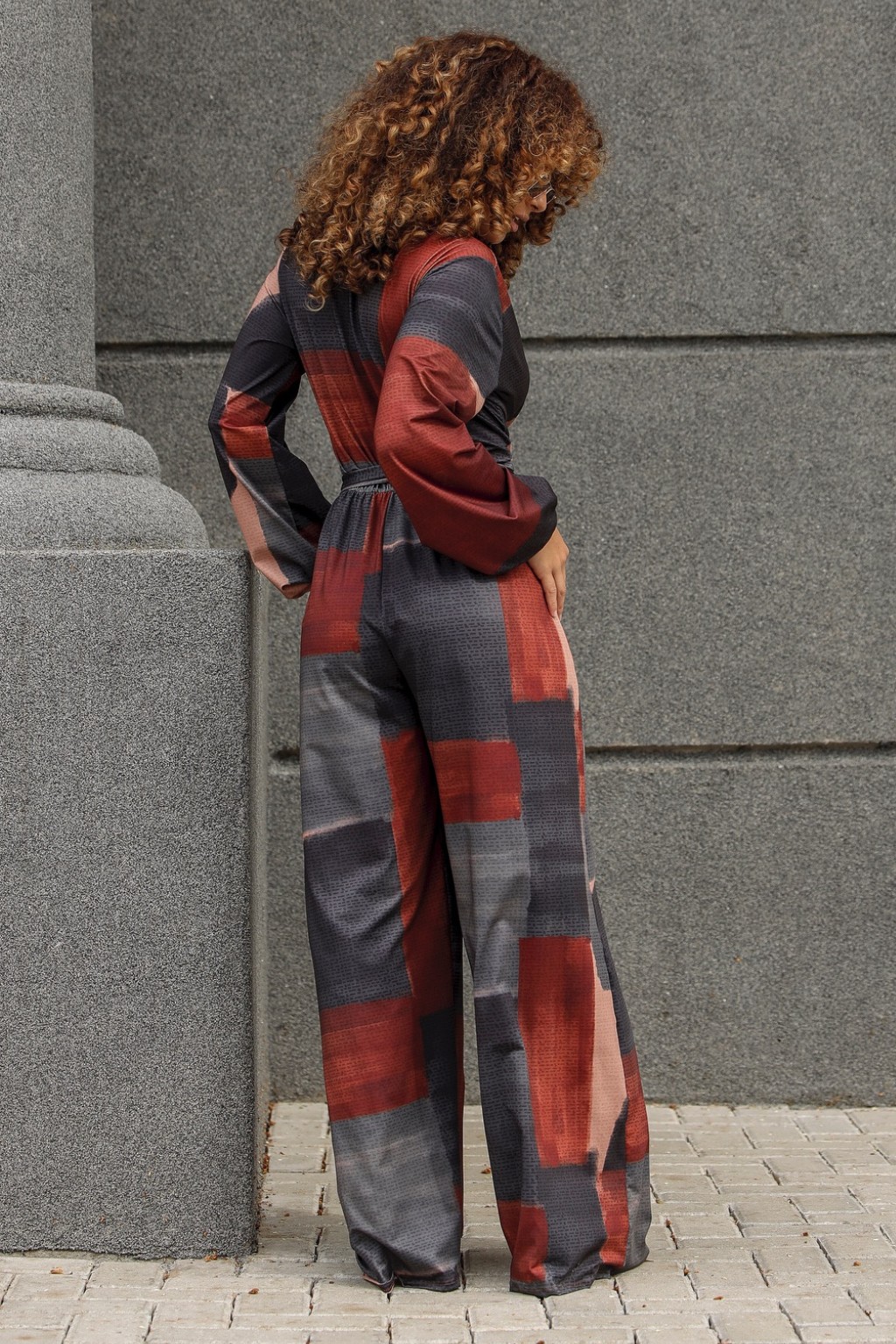 Macacão de Frio Feminino Manga Longa Estampa Moderna - Angela Store - Moda Feminina com Estilo e ...