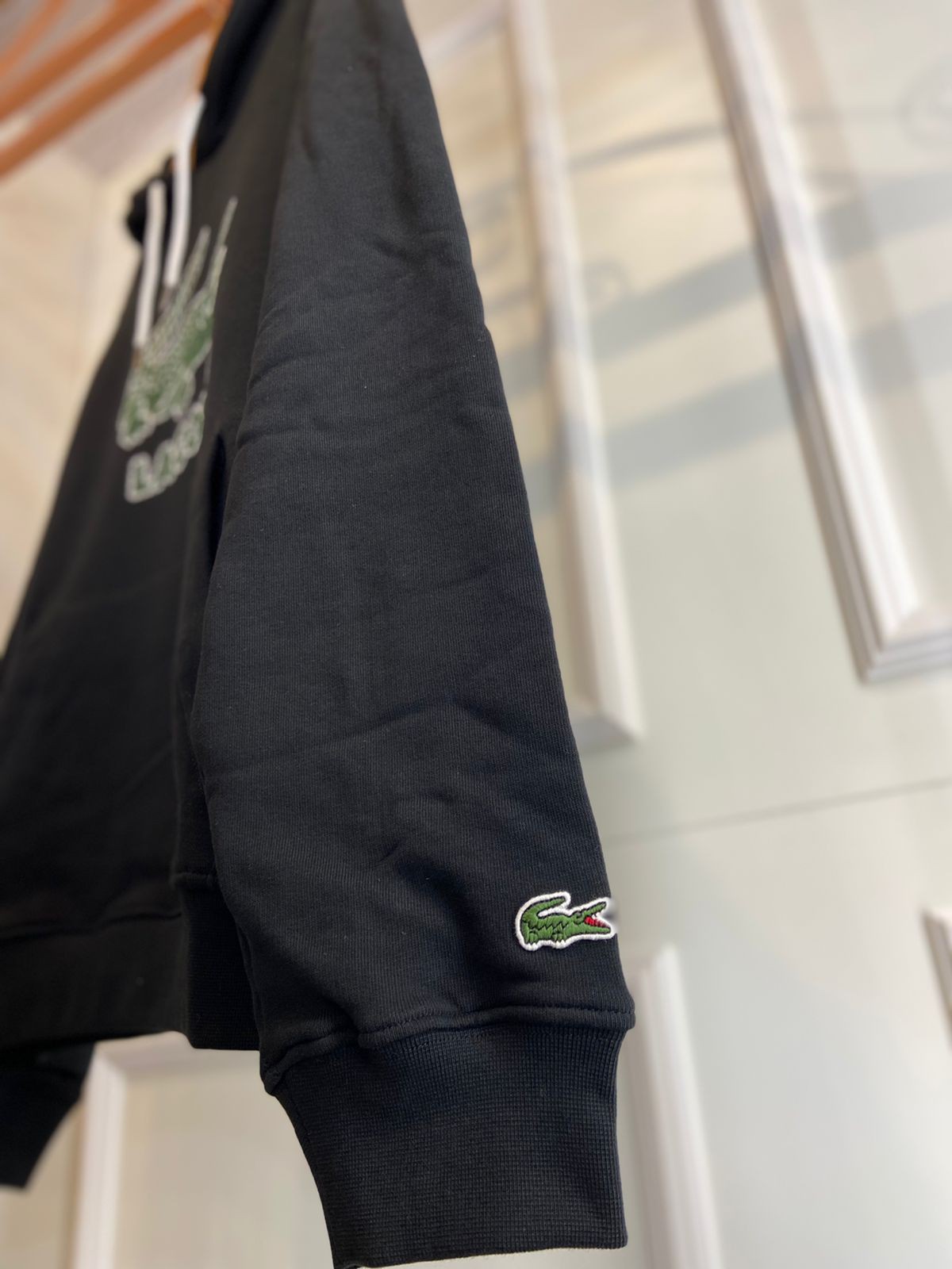 MOLETOM LACOSTE MASCULINO HOODIE CRACKLED CROCODILE SH136523 - - Espaço ...