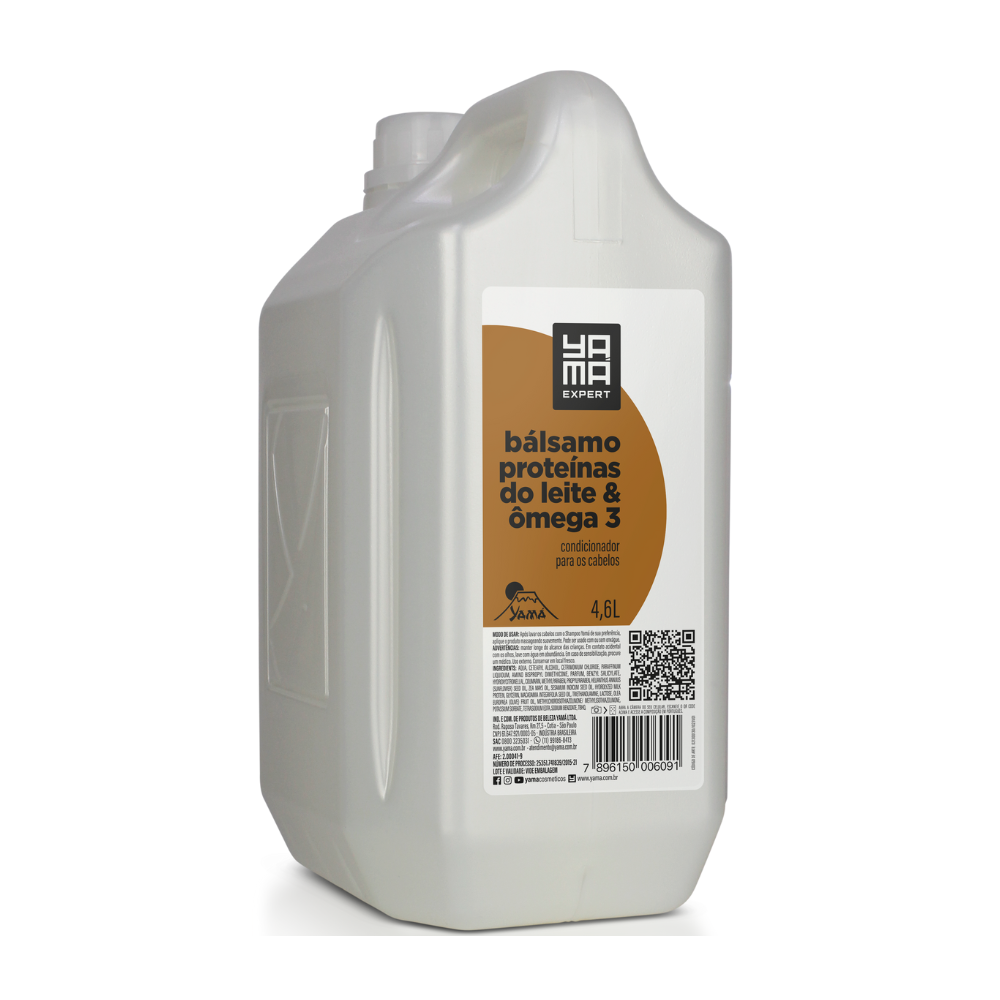 Kit Shampoo Anti-Resíduos 4.6L e Bálsamo Omega 3 Proteína 4.6L Yamá ...