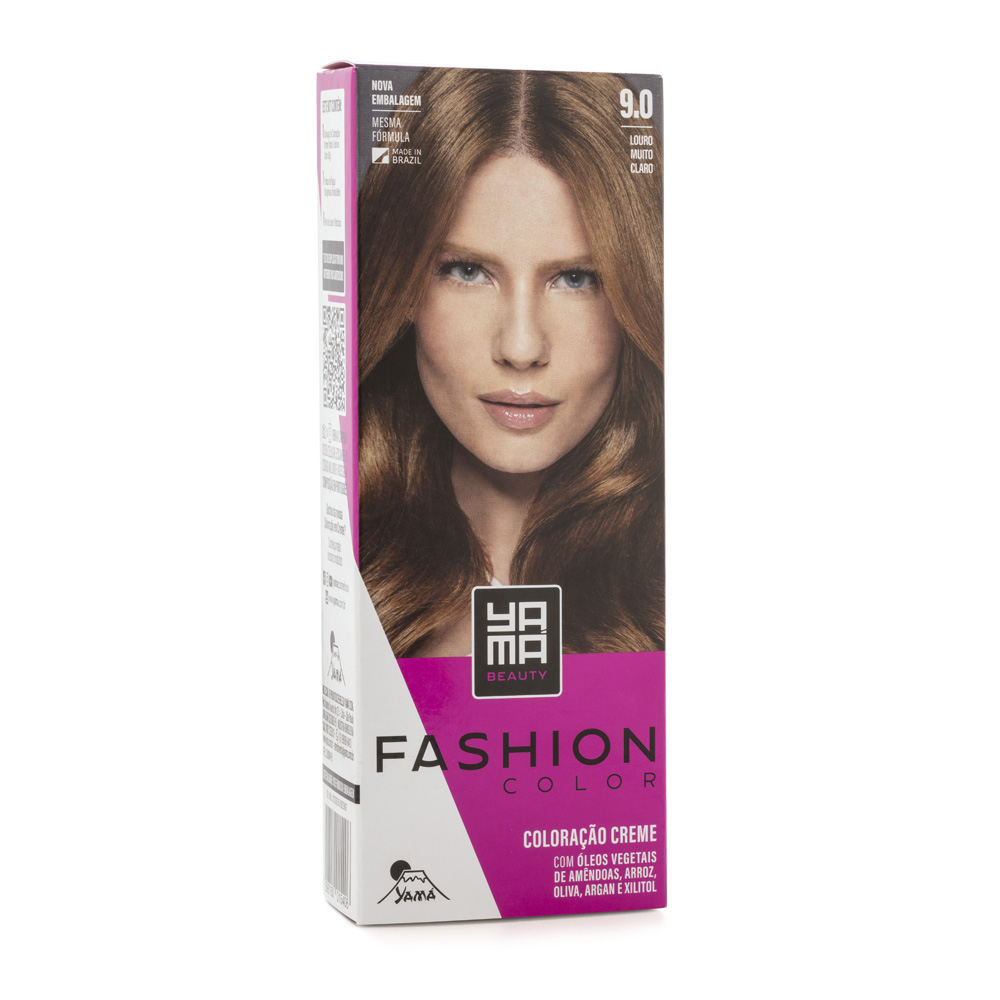 Coloração Yamá Beauty Care Mini Kit Fashion Color 9.0 - Perfumaria em ...