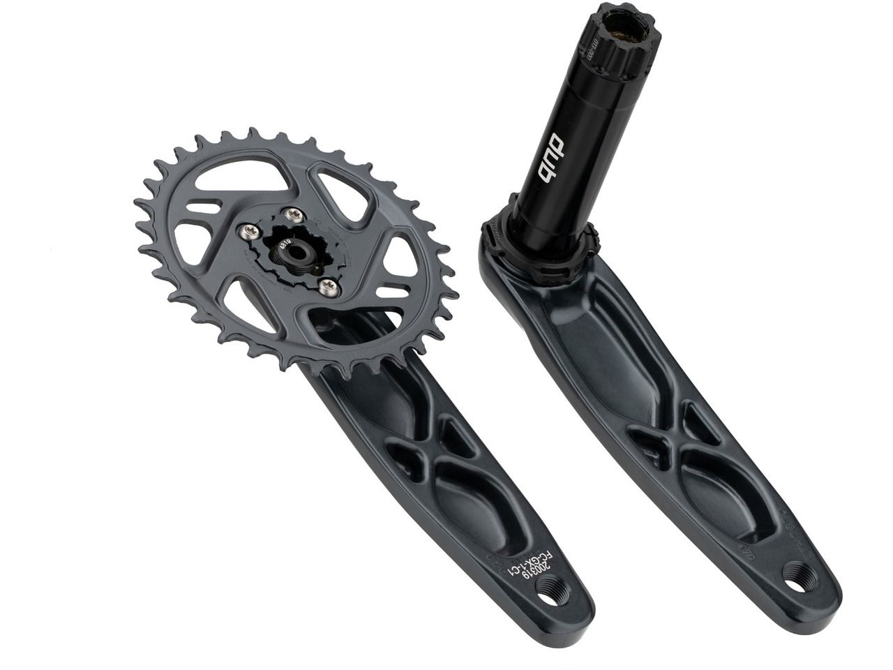 Pedivela Sram GX Eagle DUB 32T Direct Mount - Cinza Lunar - Revolution Bikes - Loja Premium de ...