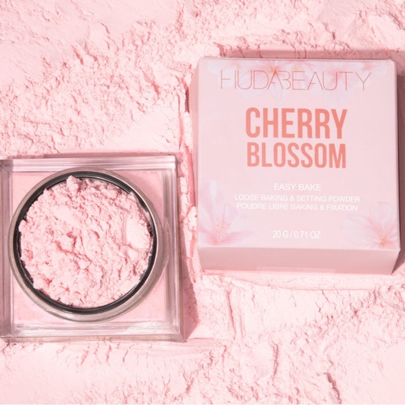 Huda Beauty Setting Powder cherry blossom - Maquiagens Importadas ...