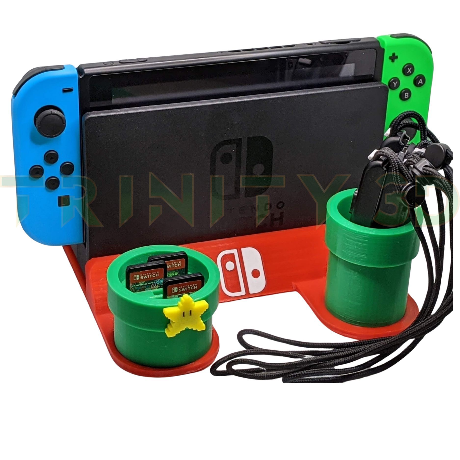 Base para Nintendo Switch com Temática Super Mario - Trinity 3D ...