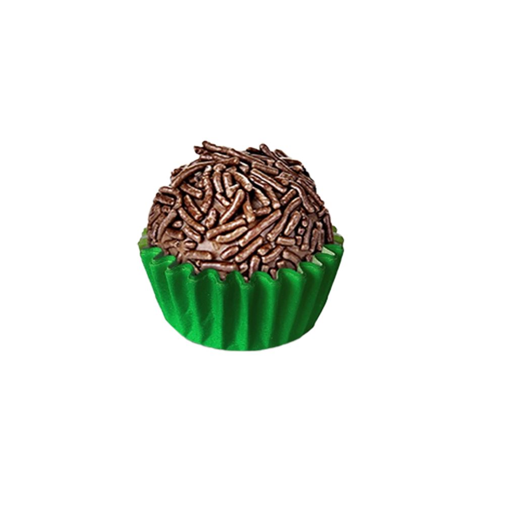 Forminha Docinhos Brigadeiro Simples Tam 5 100u Verde Bandeira ...