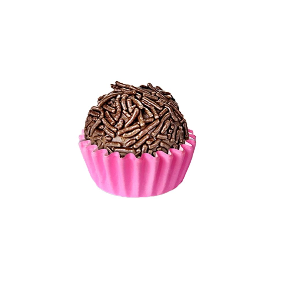 Forminha Docinhos Brigadeiro Simples Tam 5 Papel 100u Rosa - Lembrança ...