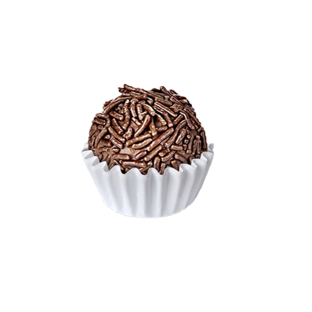Forminha Docinhos Brigadeiro Simples Tam 4 Papel 100u Branco ...