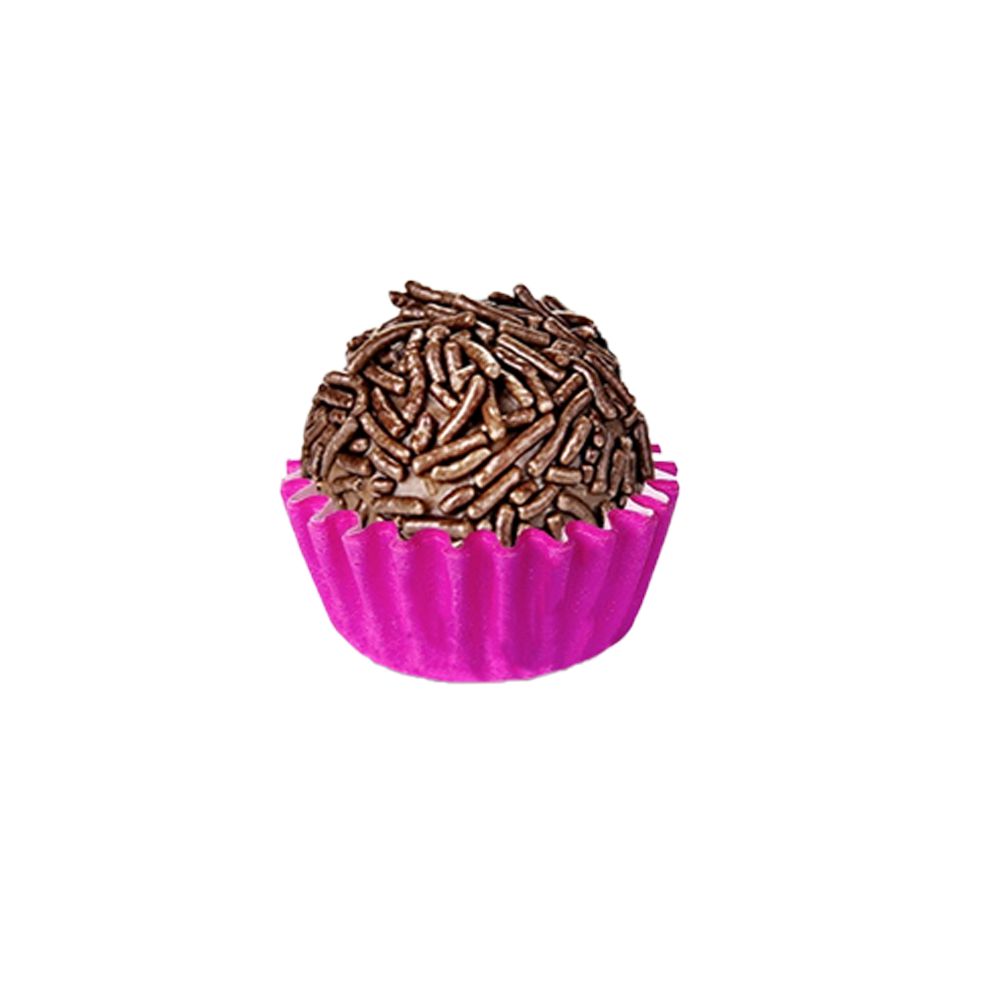 Forminha Docinhos Brigadeiro Simples Papel Tam 4 100u Pink - Lembrança ...