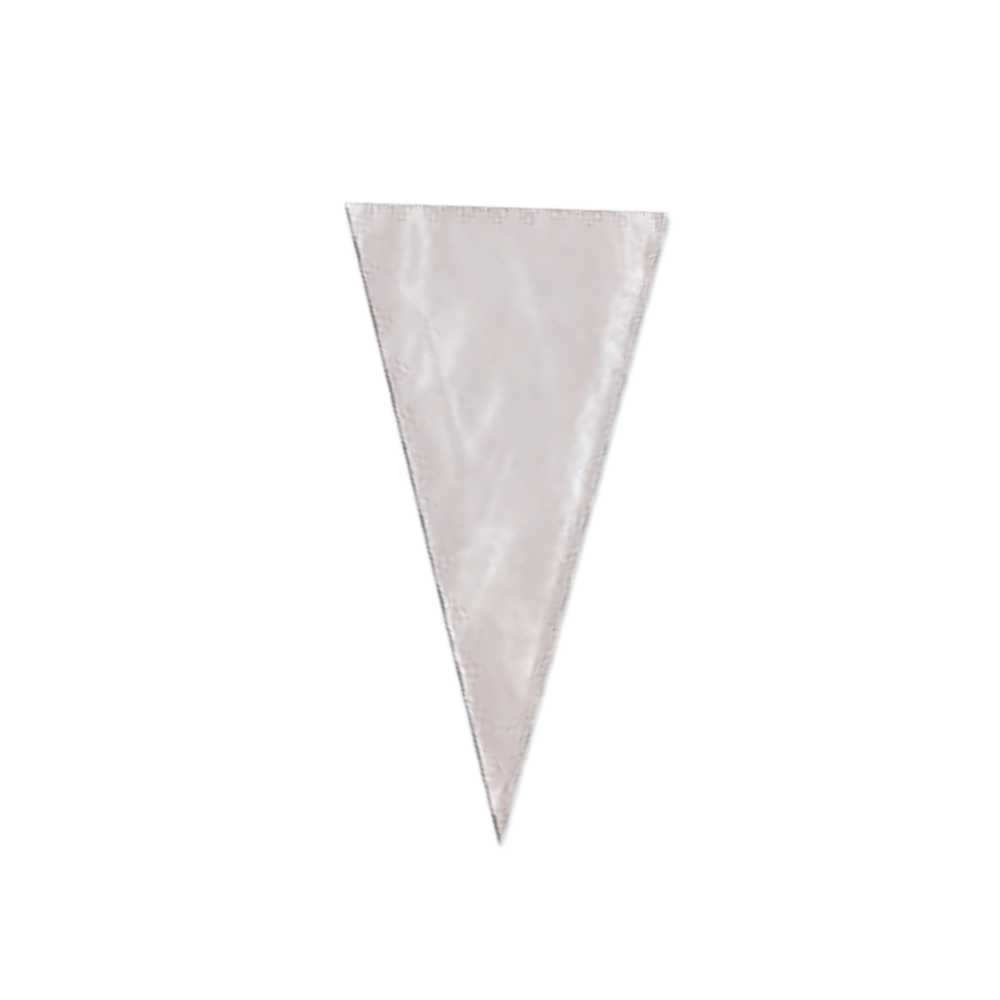Cone Embalagem Plástica Transparente Incolor 12x25CM 50un - Lembrança ...