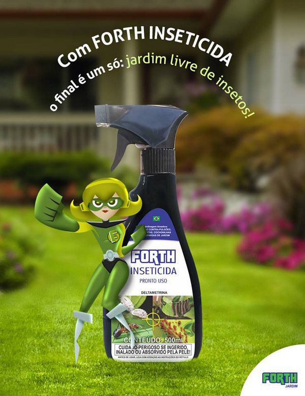 Forth Inseticida Mata Lagarta, Forth Inseticida Mata Lagarta SJC, Fort ...