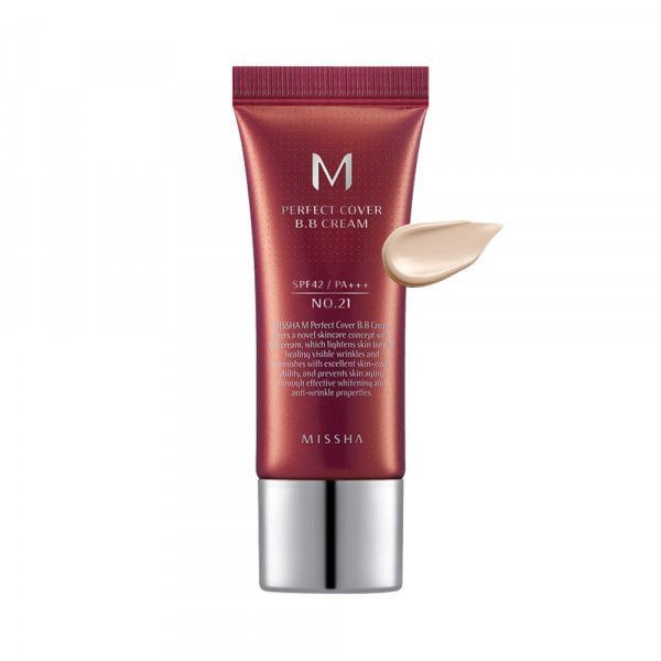 Missha - Base Facial M Perfect Cover Bb Cream Base Facial 20ml - RF ...