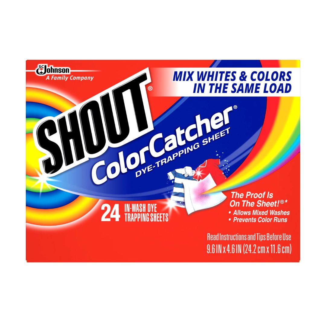 Shout - Folhas de Captura de Corante Para Roupas Shout Color Catcher ...