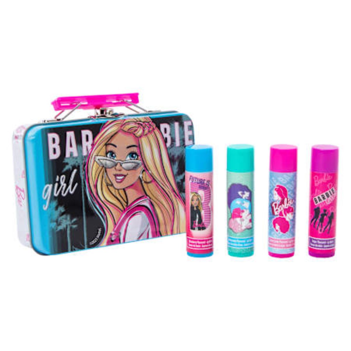 Barbie - Kit Lip Balm e Lata Colecionável - RF Importados - Produtos ...