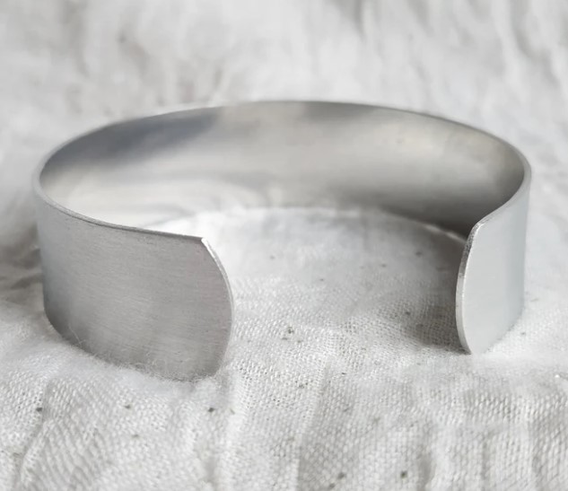 Pulseira Bracelete de Prata 950k Modelo 15mm de Largura - nicejoiasoficial