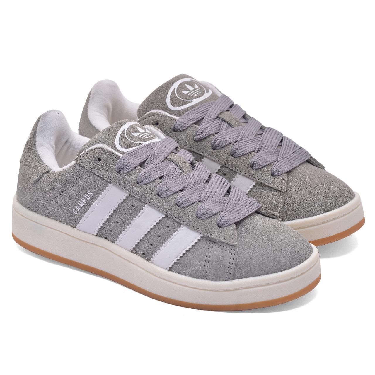 Tênis Adidas Campus Cinza - Canguru Shoes