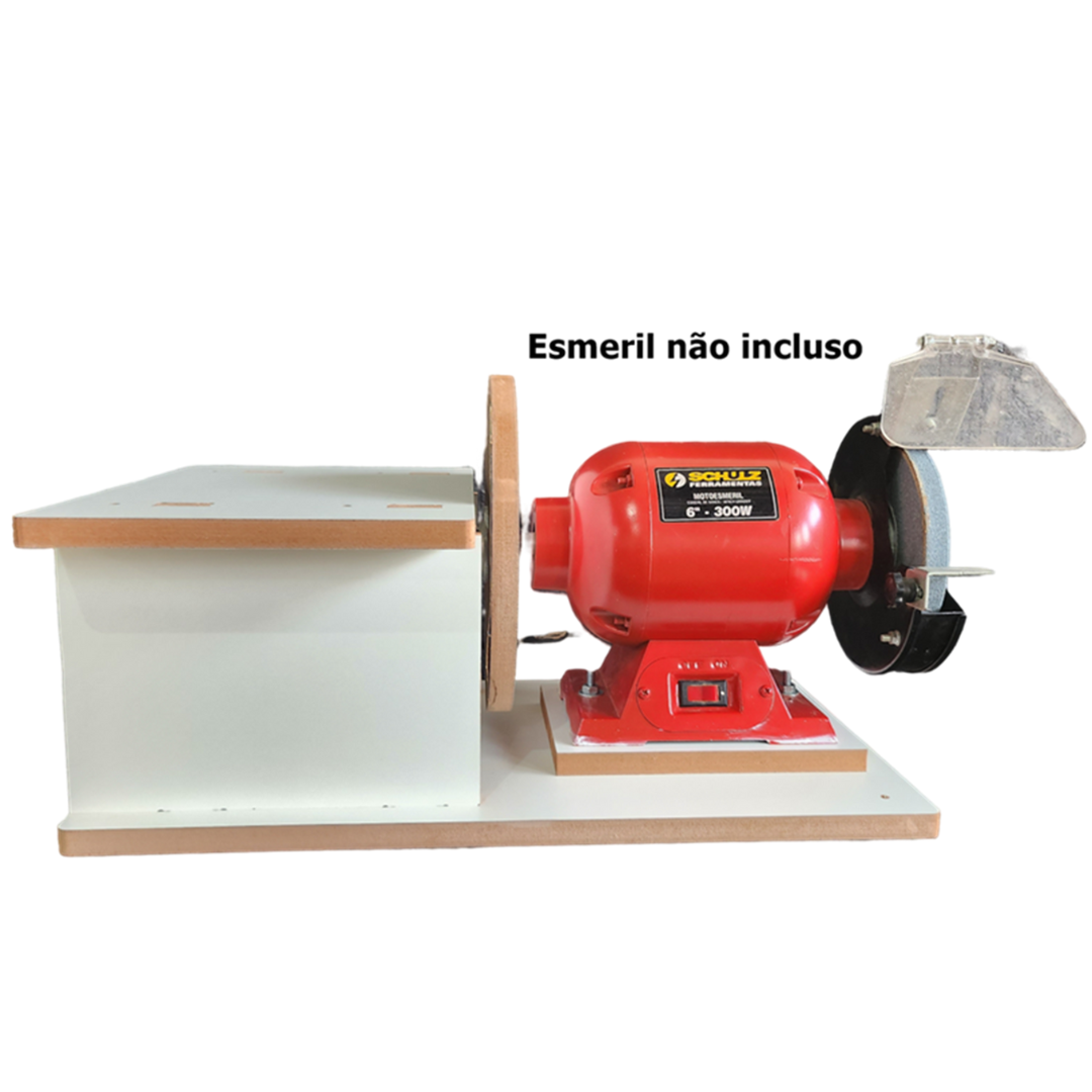 Bancada De Lixa Circular Para Esmeril - Wood-Mi Marcenaria