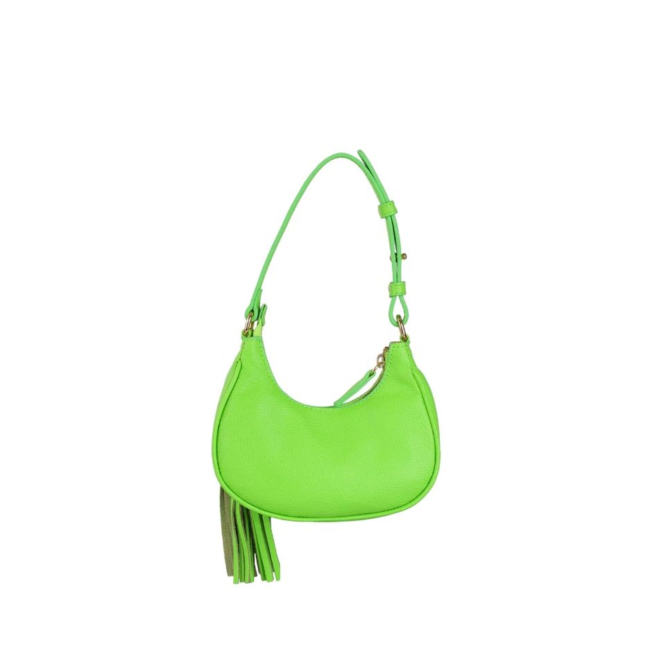 Bolsa Feminina Mini Meia Lua Prisma Luiza Barcelos Verde Citron ...