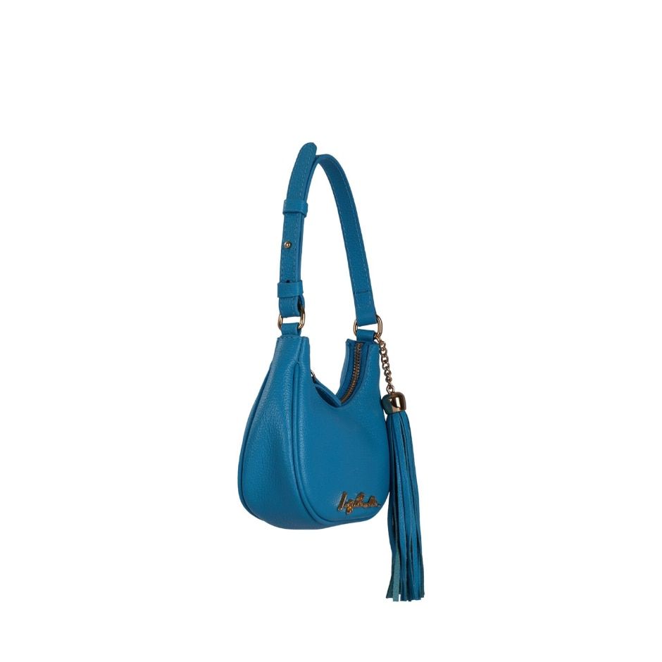 Bolsa Feminina Mini Meia Lua Prisma Luiza Barcelos Azul Marine ...