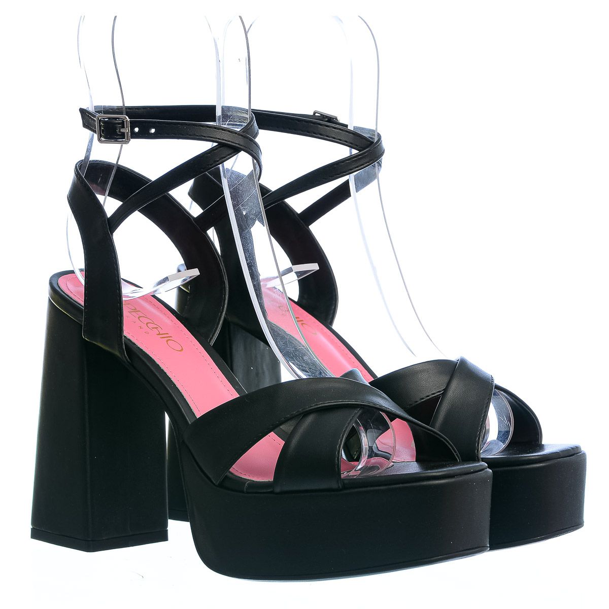 Sandália Feminina Sarah Paris Specchio Brand Preto - Specchio | Loja de ...