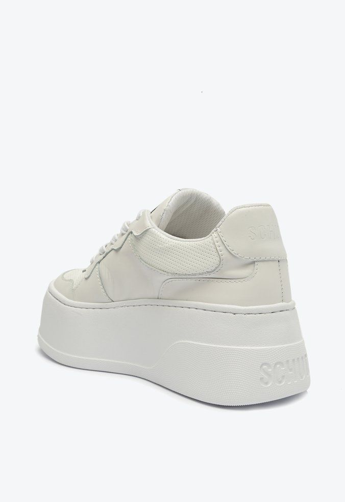 Tênis Feminino Plataforma Branco Resort 24 Schutz Branco BW - Specchio ...