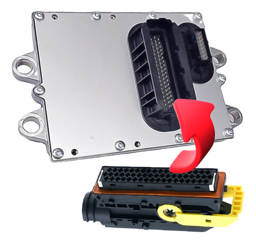 Kit Conector Plug Módulo Mercedes Benz Pld Axor Atego 55 Via - Mundo ...