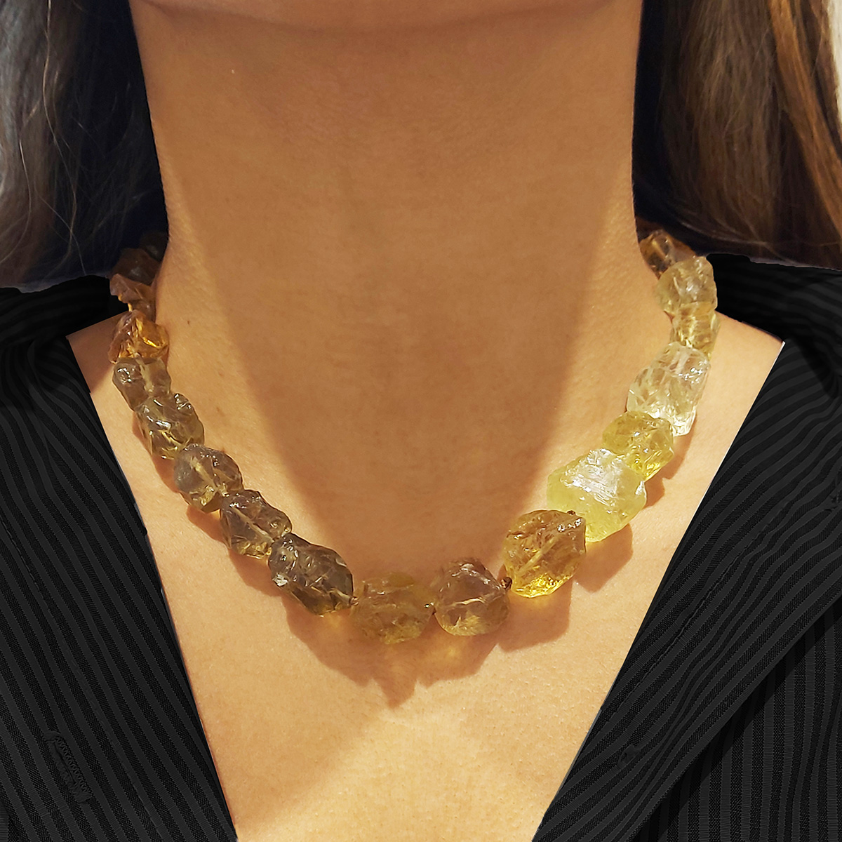 Colar de pedra natural Greengold - Blue Stone - Loja de Joias de Pedras ...