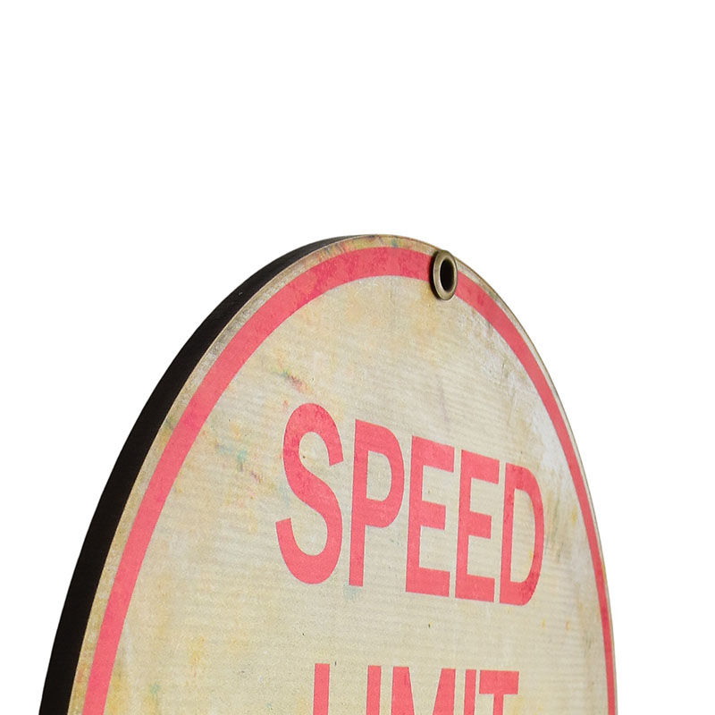Placa Speed Limit - Casa Náutica