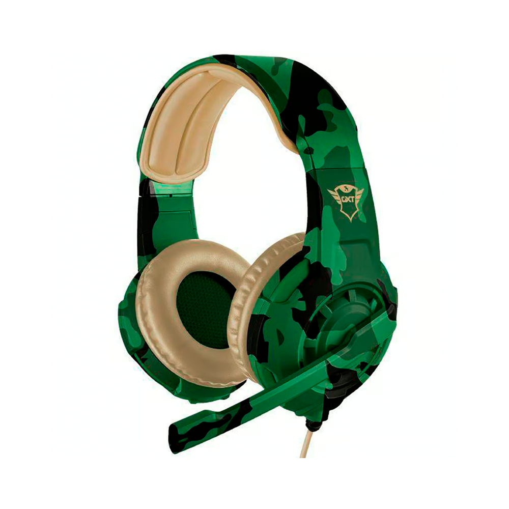 Headset Gamer Trust GXT 310C Radius Jungle Camo - Dino Games ️ de 10 ...