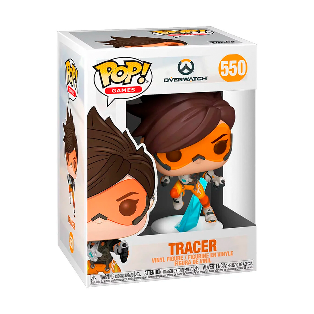 POP! Funko - Tracer 550 - é na Dino Games - Dino Games ️ de 10 anos com ...
