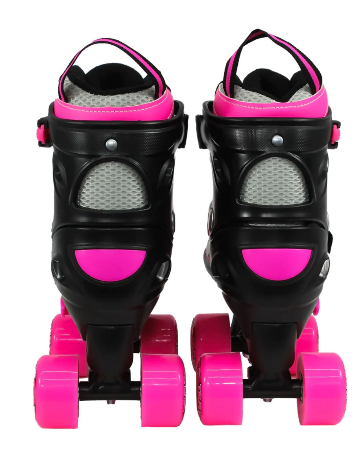 Traxart Patins Quad ajustável infantil FLASH - Rosa (28 AO 34 ...