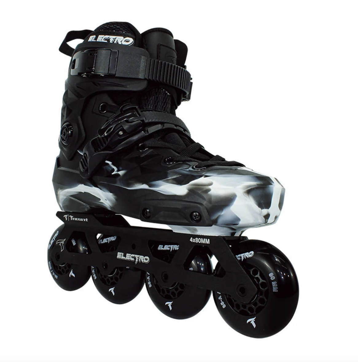 Patins inline Freestyle Traxart Electro V2 - 80mm ABEC-9 - Koncept Inline