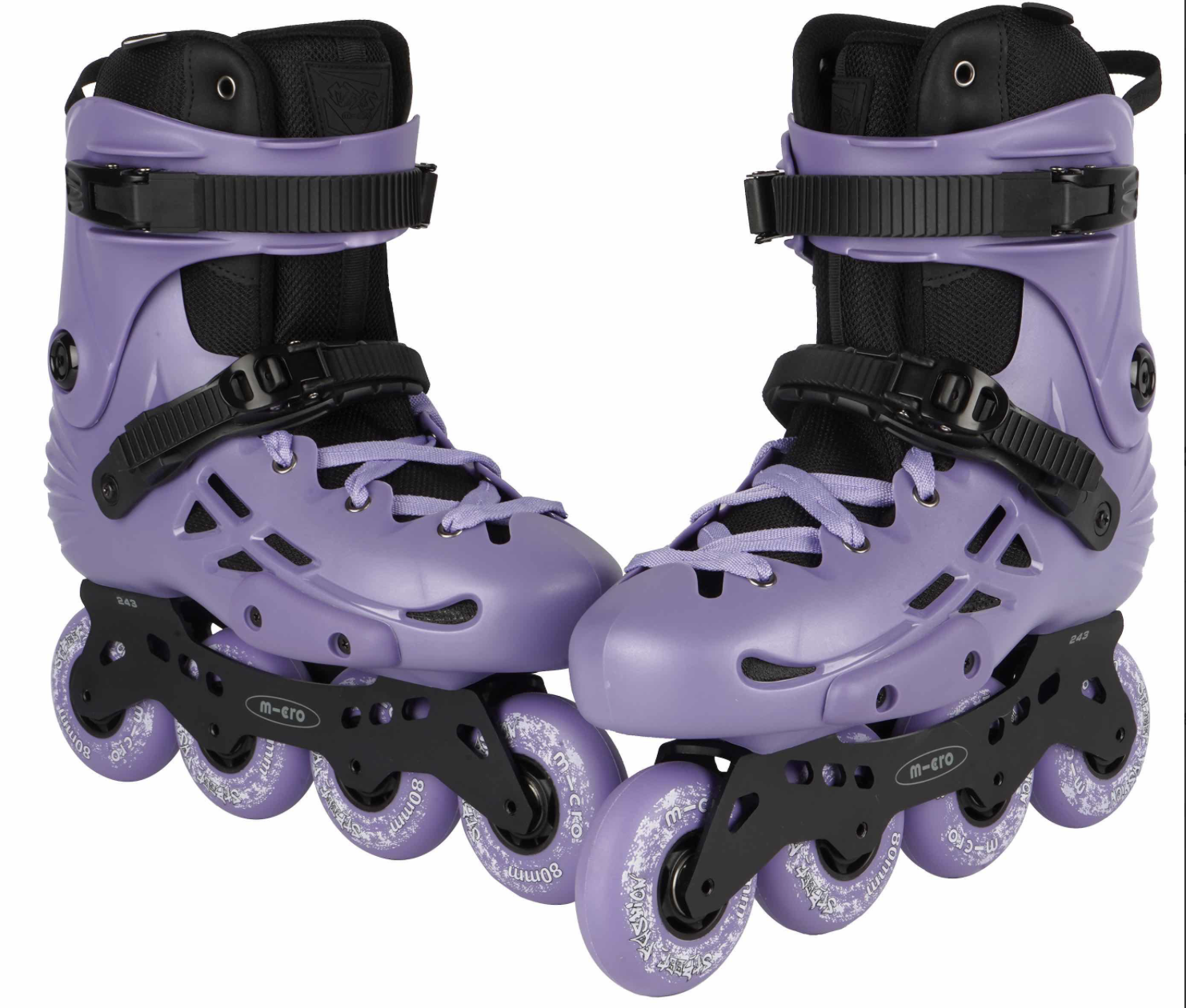 Patins Micro Skate MT Plus Roxo - 80mm 85a - Koncept Inline