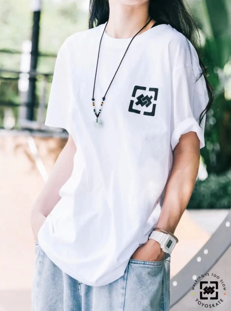 Camiseta YOYO Sago Cotton Minimalism Basic Tee / White - branca - Koncept Inline