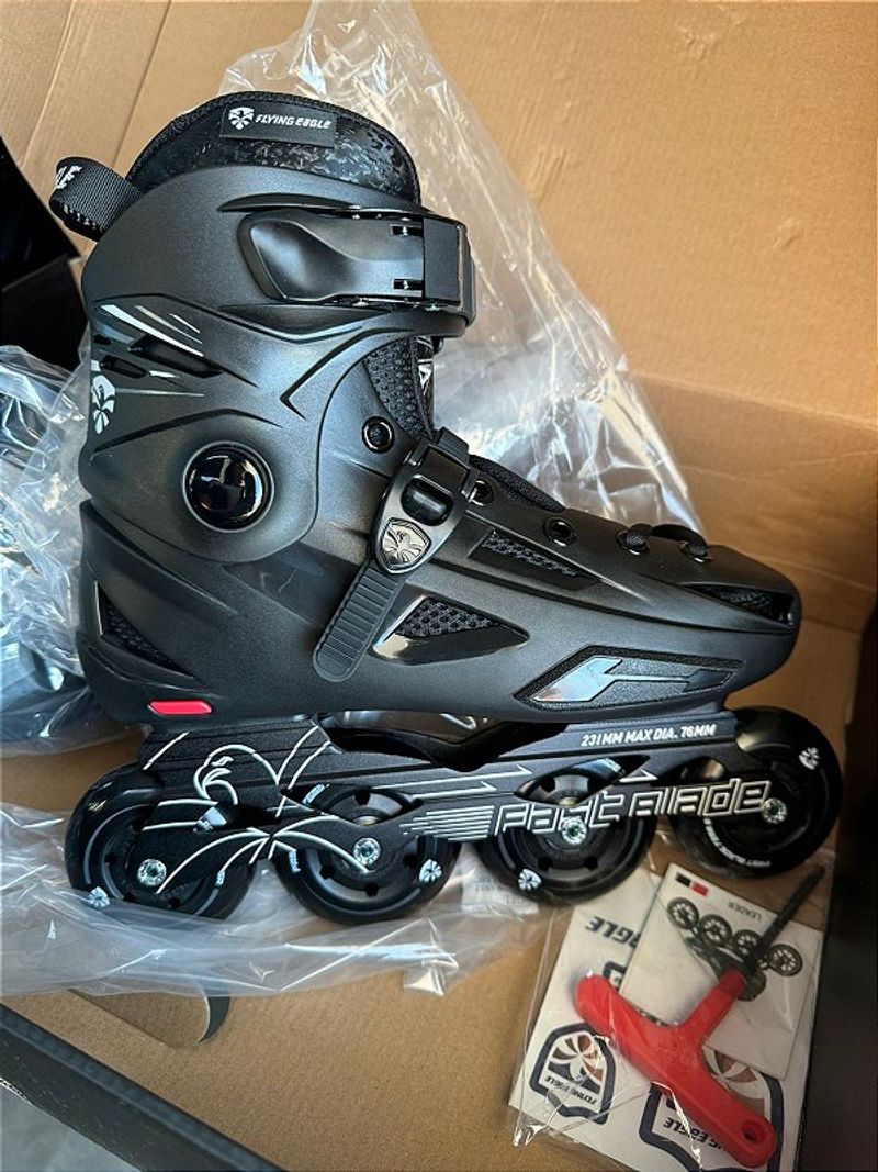 Patins Flying Eagle FBS Fast Blade Black - Suporte e Conforto Superior ...