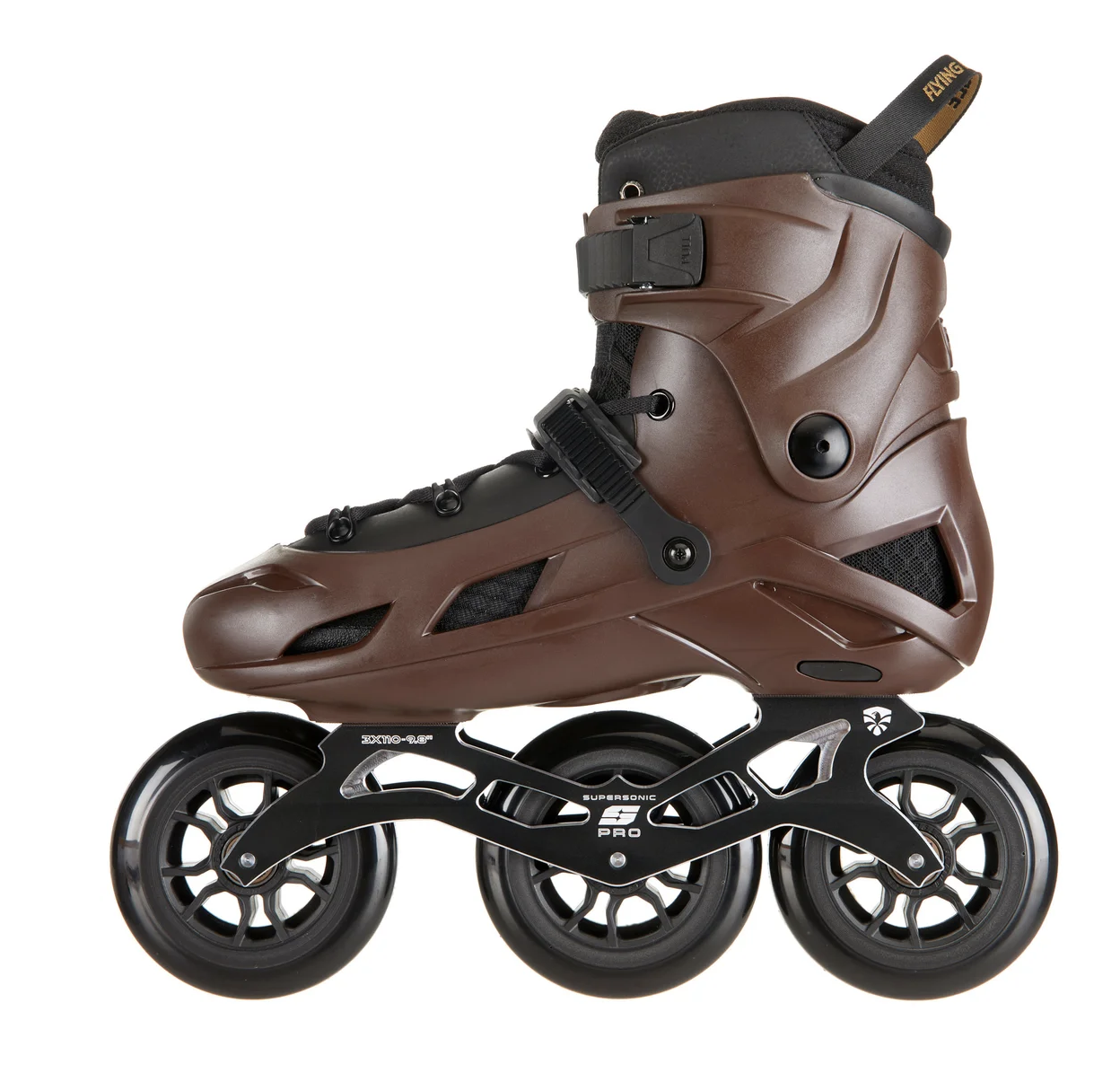 Patins Flying Eagle F7 Optimum 110 Brown (3 rodas) - Koncept Inline