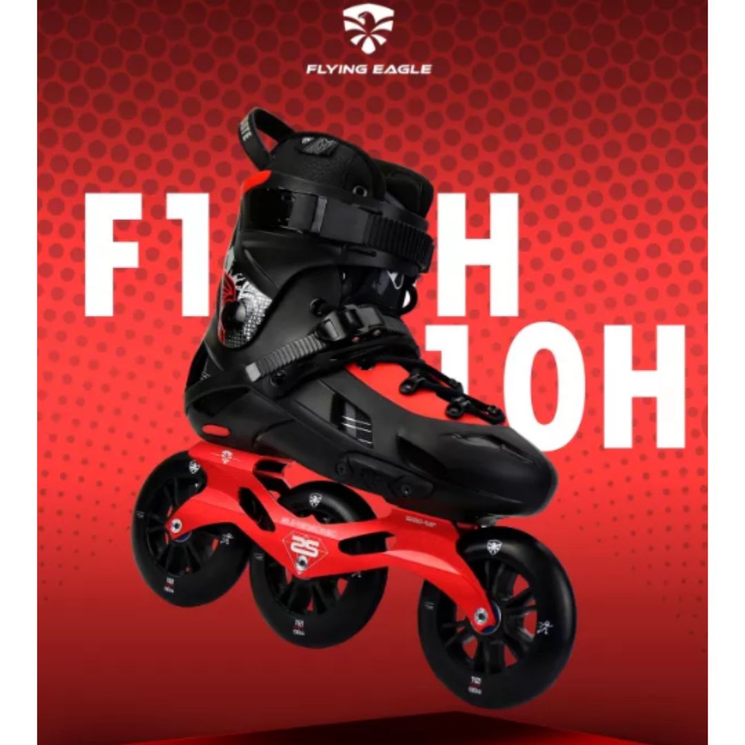 Patins Flying Eagle F7 Optimum 110 Red (3 rodas) - 39, 40, 41 - Koncept Inline