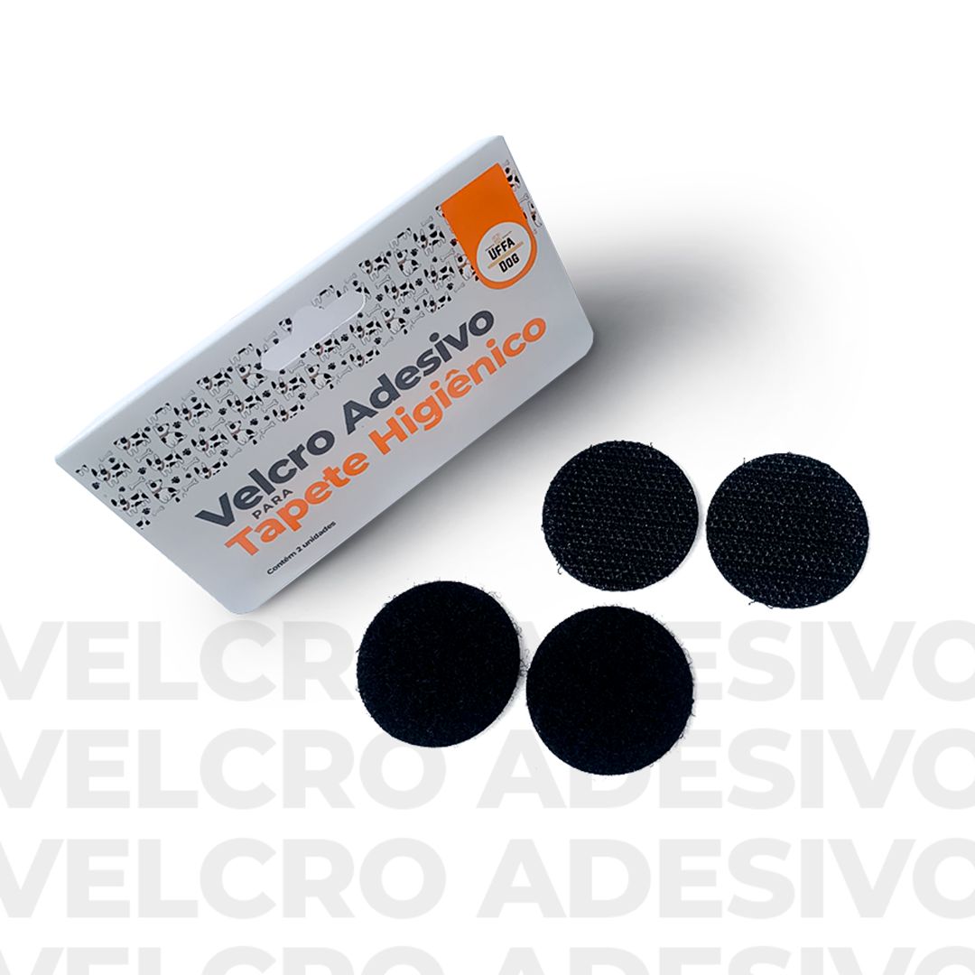 VELCRO ADESIVO PARA TAPETE HIGIÊNICO - UFFA DOG