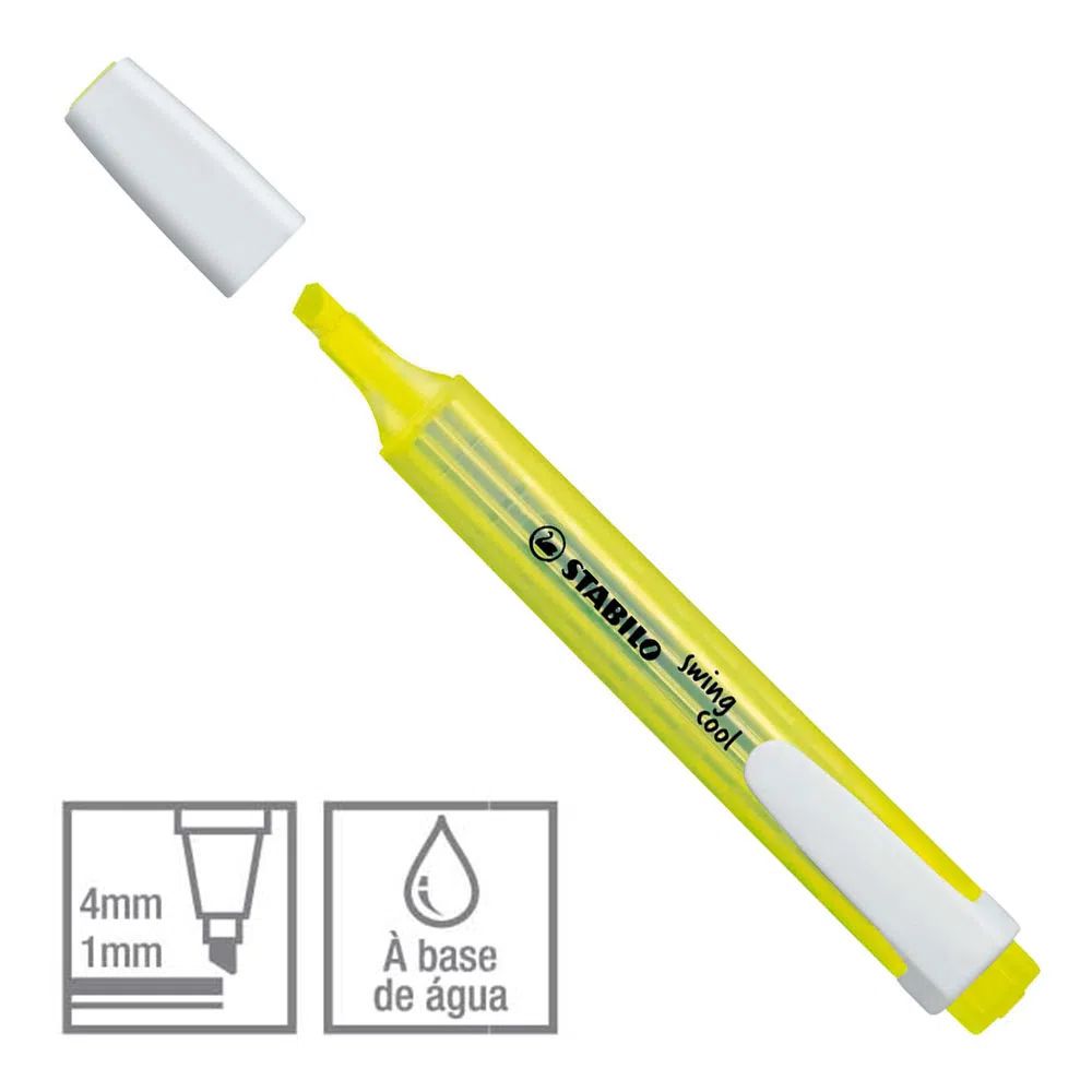 MARCA TEXTO SWING COOL AVULSO - STABILO - Leugim Magazine