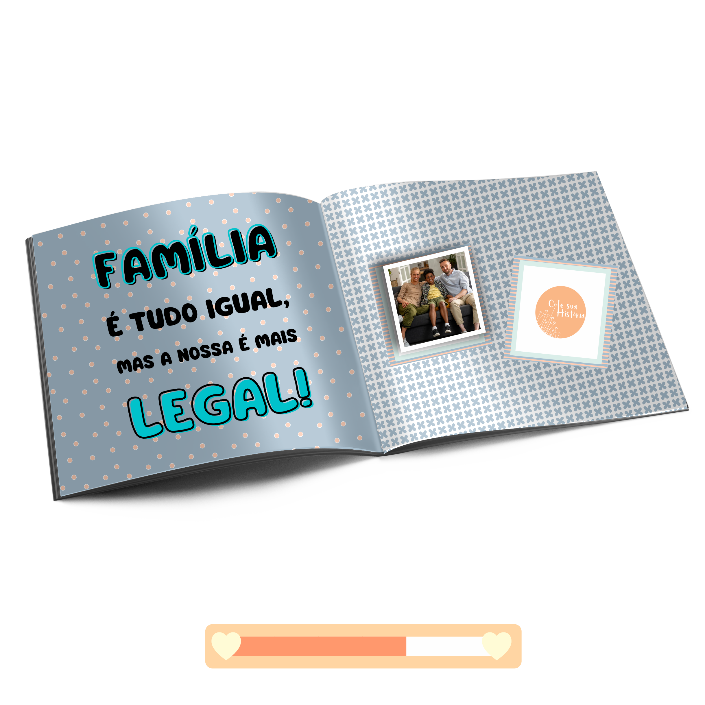 Álbum de figurinha para guardar os melhores momentos em família ...