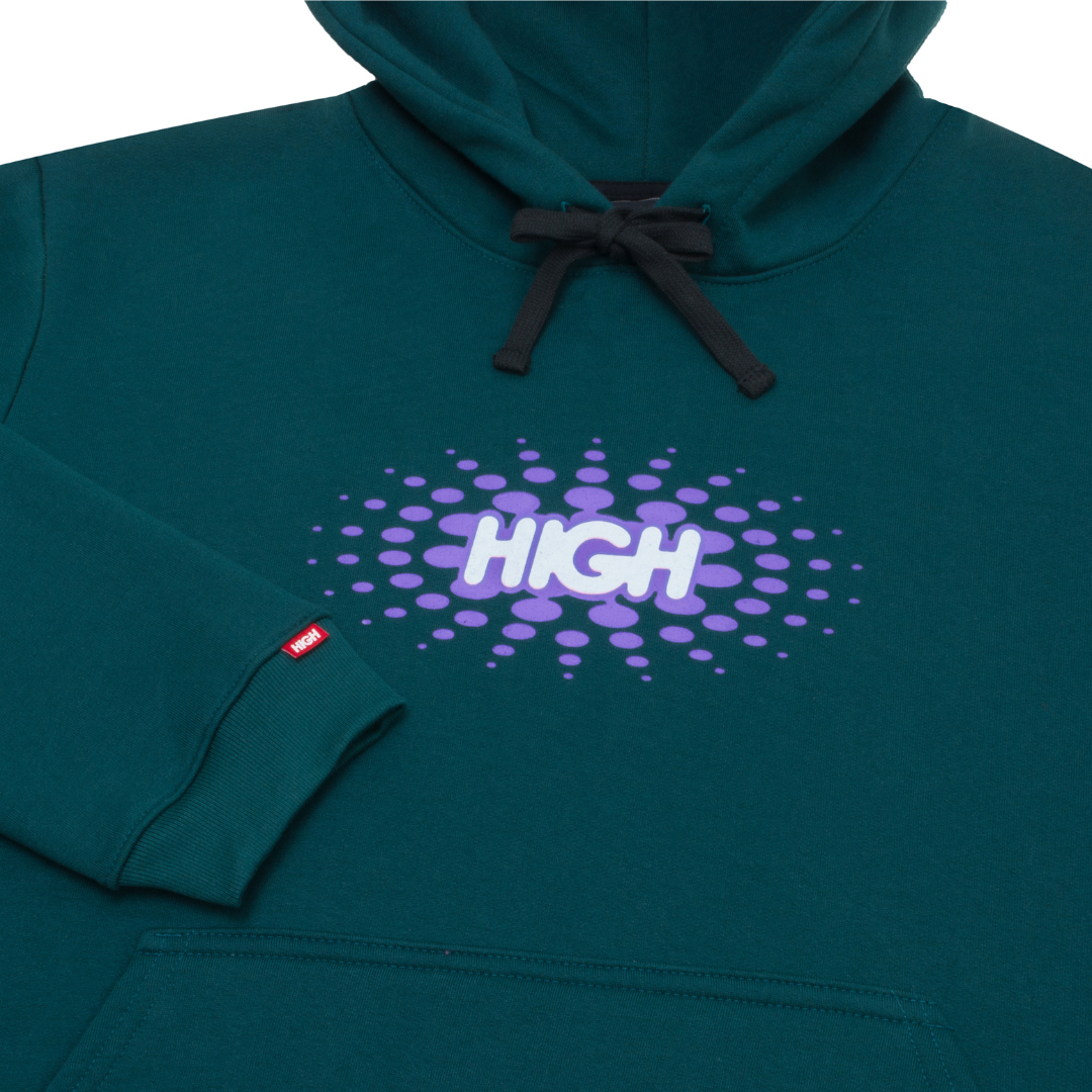Moletom High Club Logo Night Green - Overstreets
