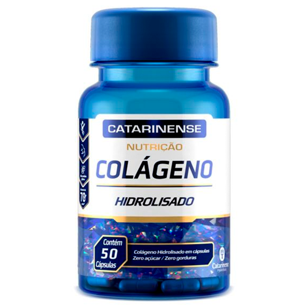 Colágeno Hidrolisado 50 Cápsulas - Catarinense Pharma - VIANATURAL