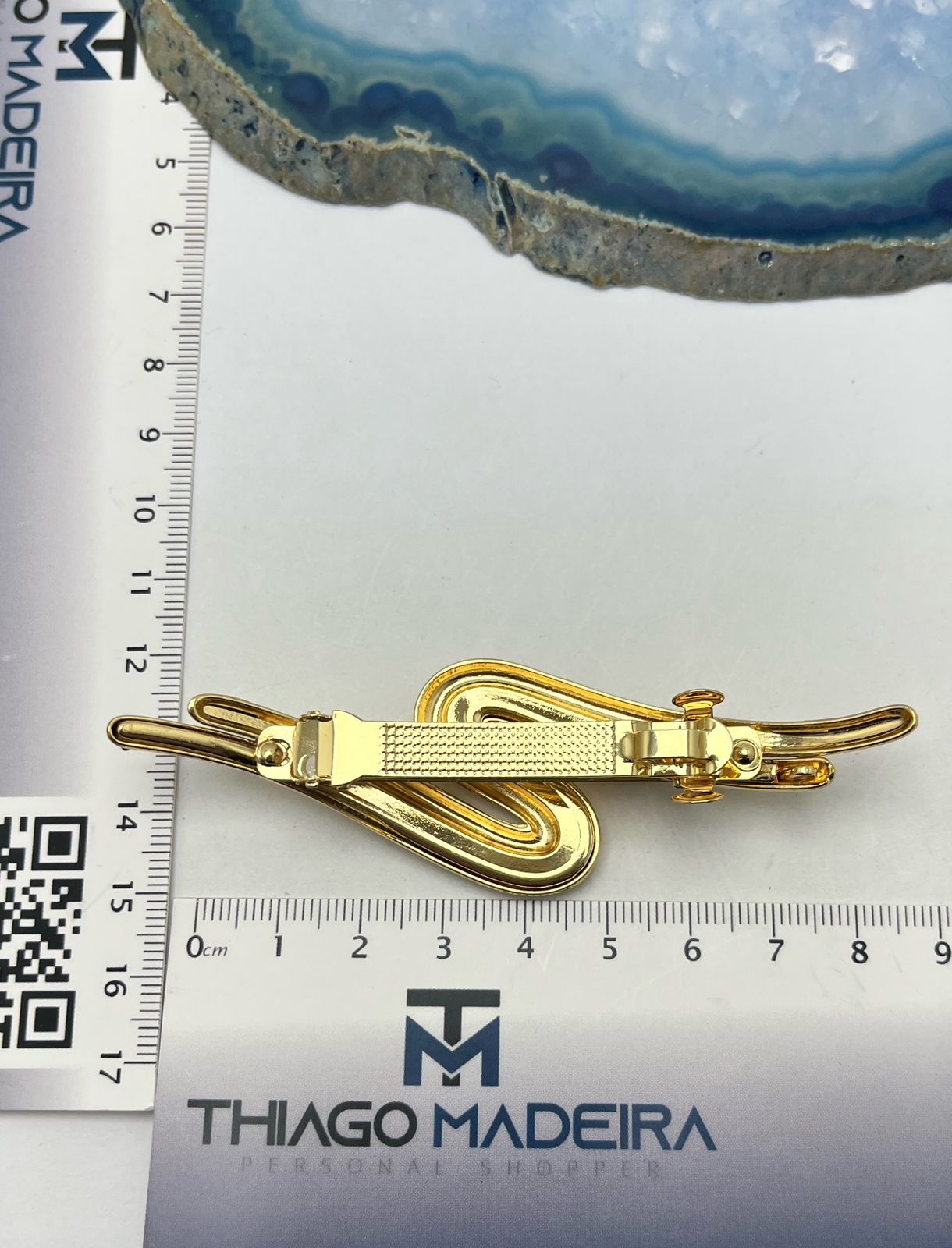 Presilha S ouro - 1 unidade - Tudo para montagem| Thiago Madeira Aces - Tudo para Montagem de ...