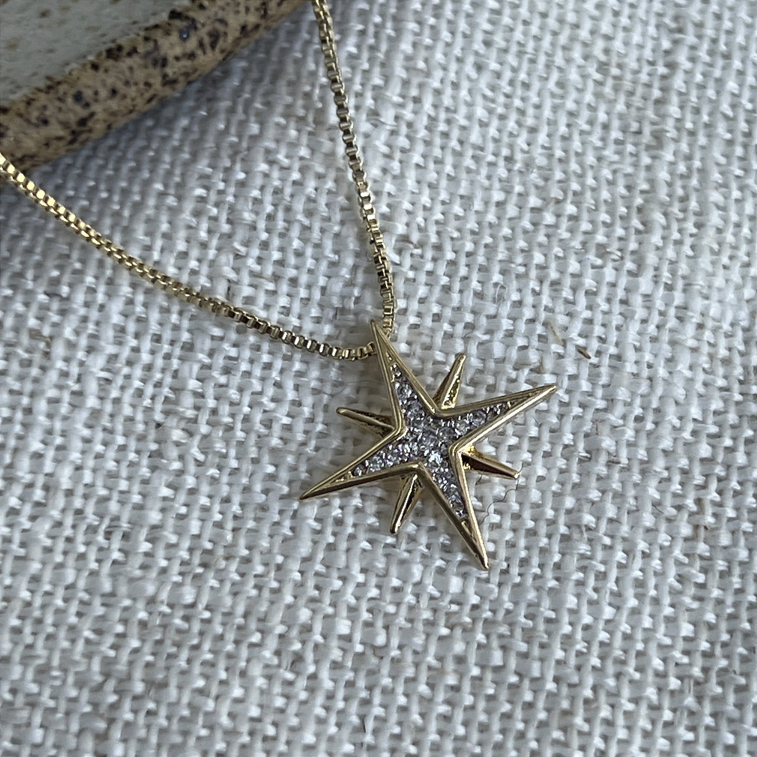 Colar Estrela de Oito Pontas - Misturar com Estilo - Acessórios ...