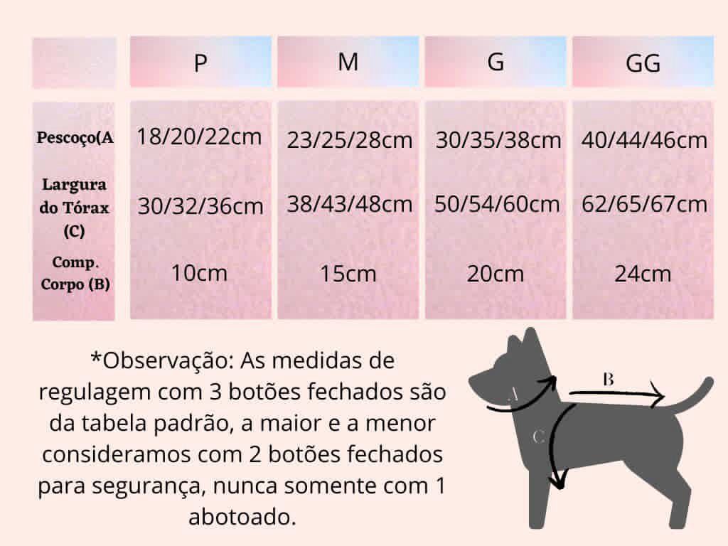 Peitoral Dudog - Roupa para Pets | Fantasias para Pets | Nina Boutique Pet