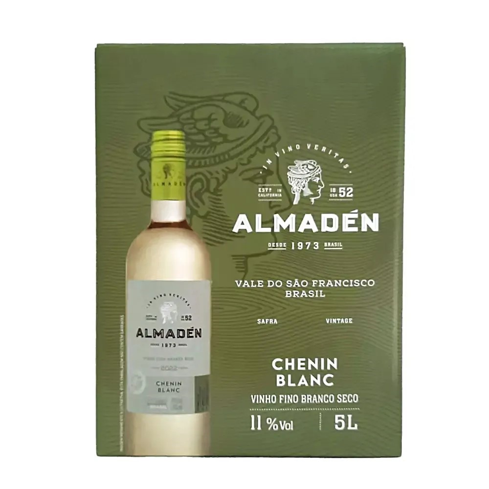 Almadén Chenin Blanc - Bag in Box - 5l - Adega Boulevard