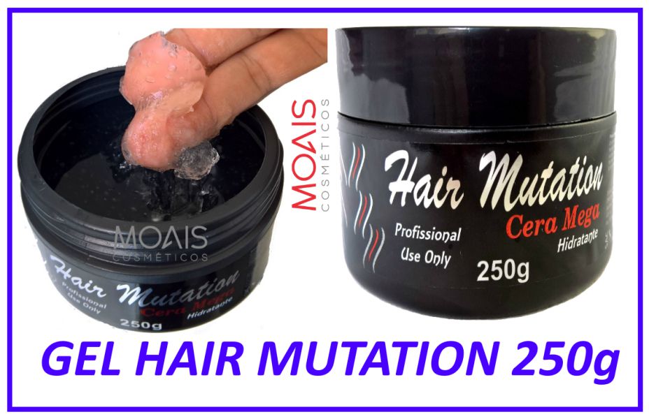 GEL CERA HAIR MUTATION - https://moaiscosmeticos.com.br