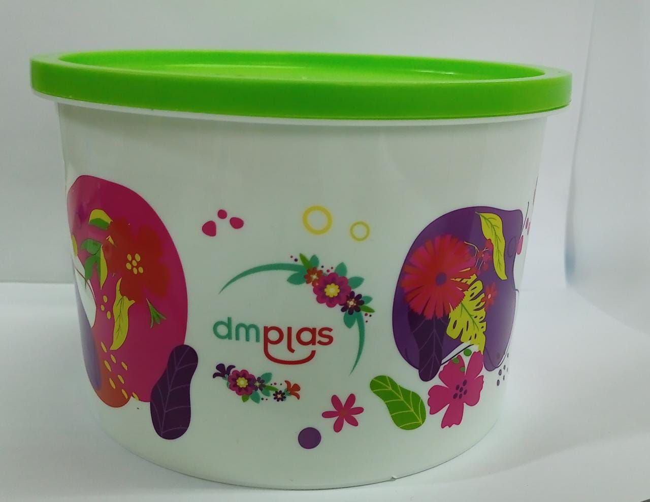 DM Plas Pote Plástico Floral Color 1,8L - Arla Loja online