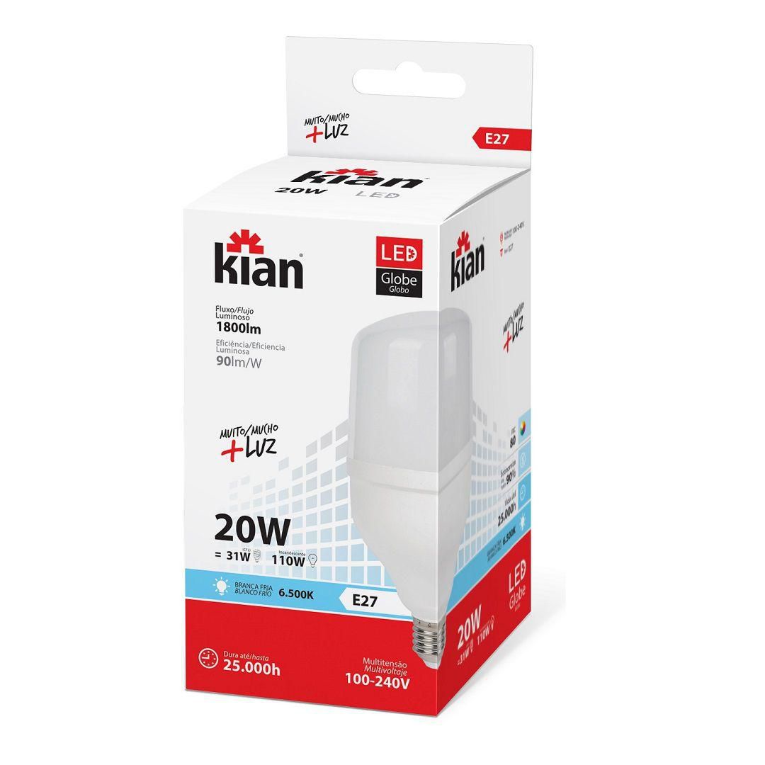 Kian Lâmpada Led Globe 20W - Arla Loja online