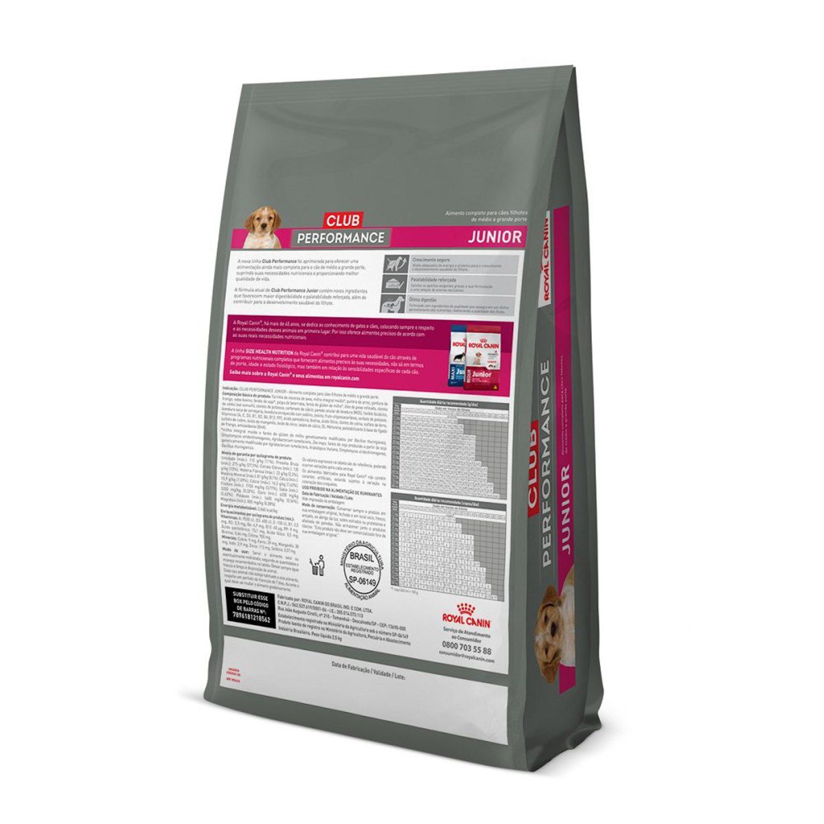 Royal Canin Club Performance Junior 2,5KG - Arla Loja online