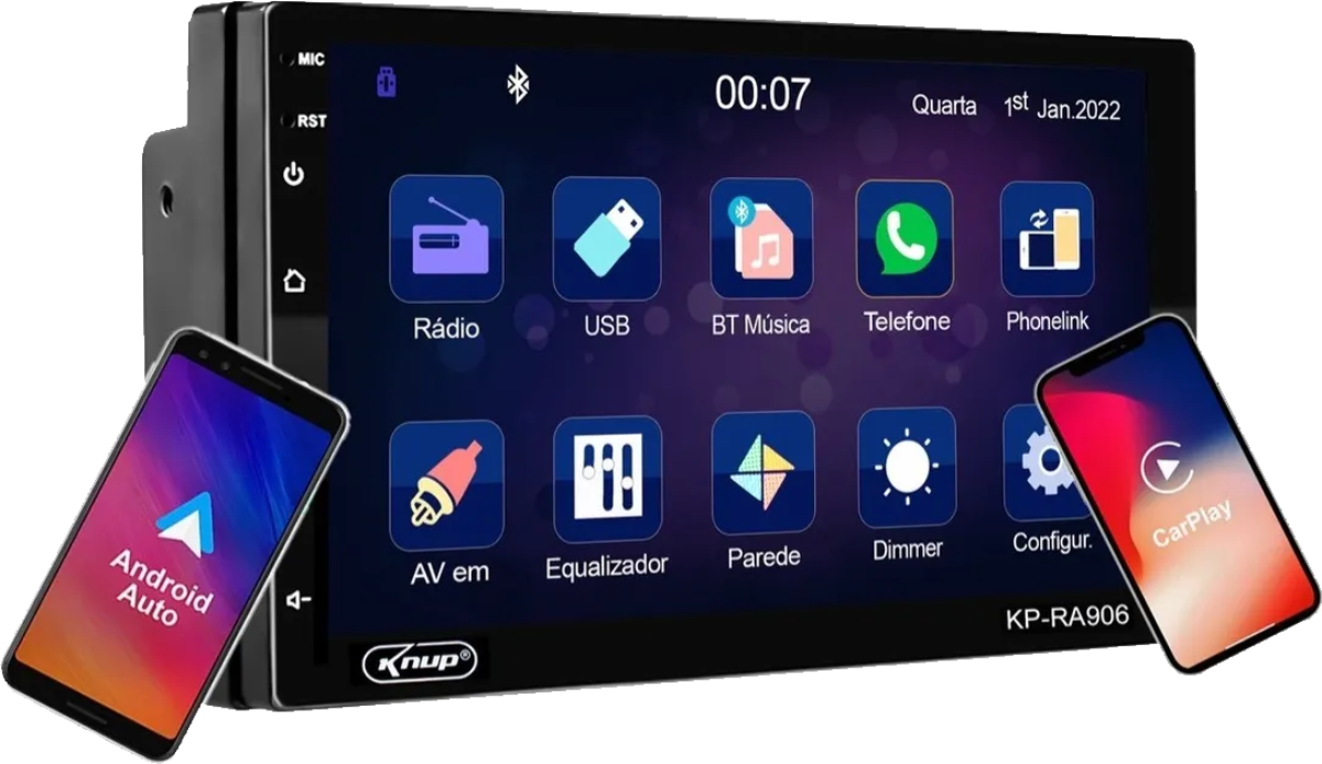 Kit Painel Central Multimidia Android e CarPlay Cobalt 2012 Até 2019 - Melhores Acessórios para ...